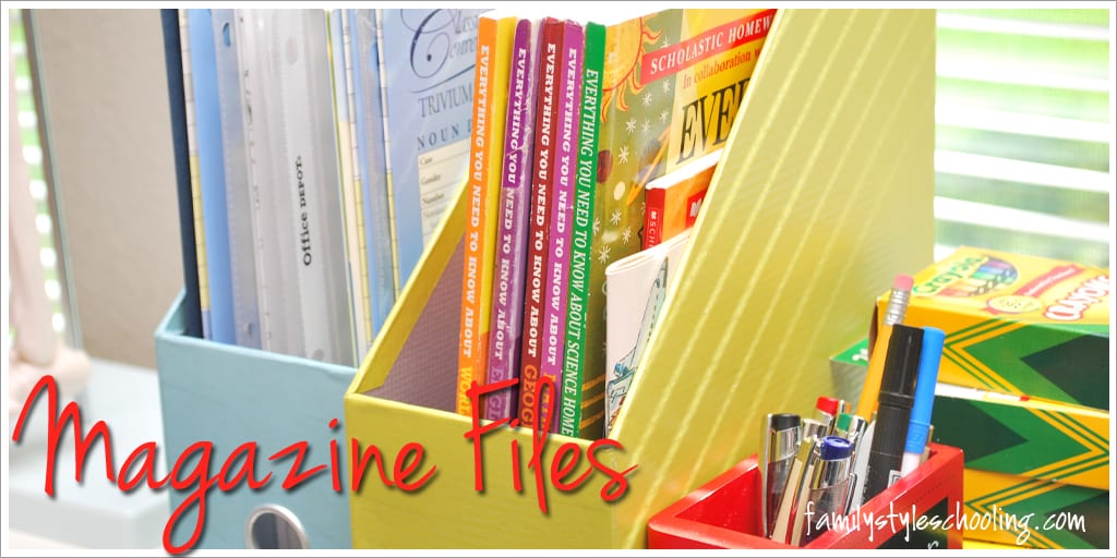 Homeschool Storage Solutions - Family Style Schooling