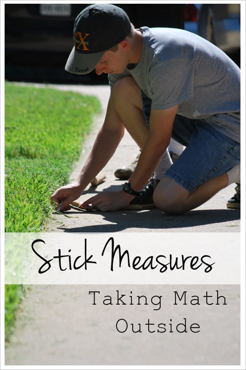 Taking Math Outside - Family Style Schooling