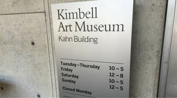 The Kimbell Art Museum: Family Friendly - Family Style Schooling