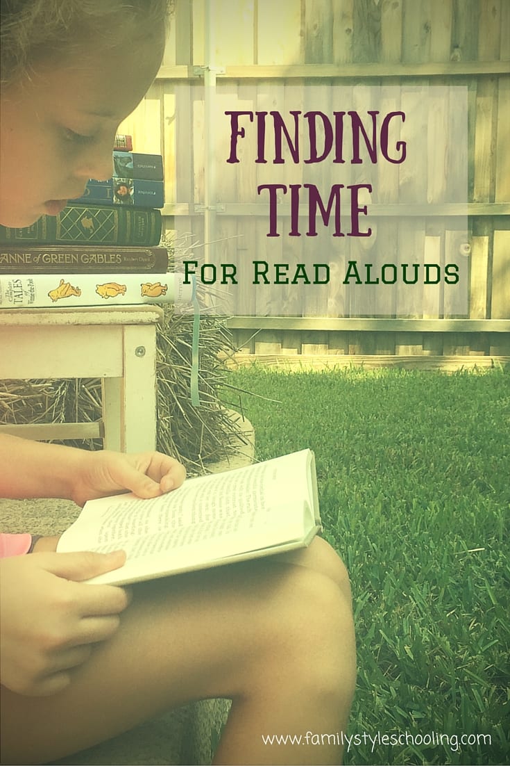 Finding Time for Read Alouds - Family Style Schooling