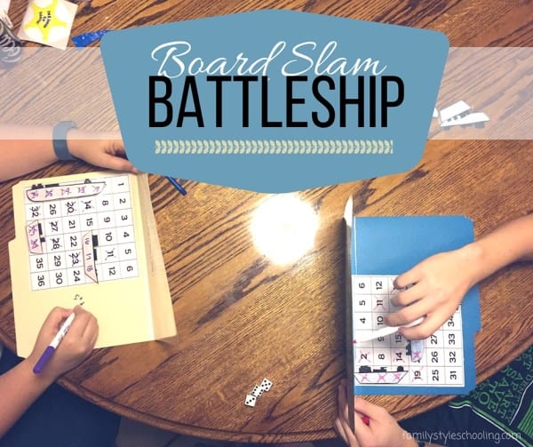 Board Slam Battleship - Family Style Schooling