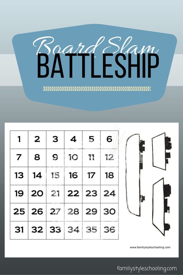Board Slam Battleship - Family Style Schooling