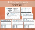 Latin Verb Conjugations Present Stem Worksheets - Family Style Schooling