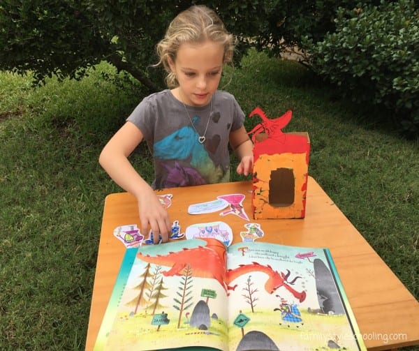 There Was an Old Dragon who Swallowed a Knight - Family Style Schooling