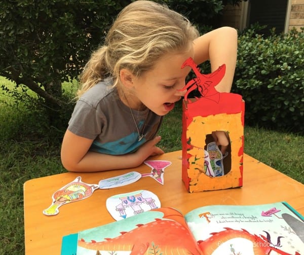 There Was an Old Dragon who Swallowed a Knight - Family Style Schooling