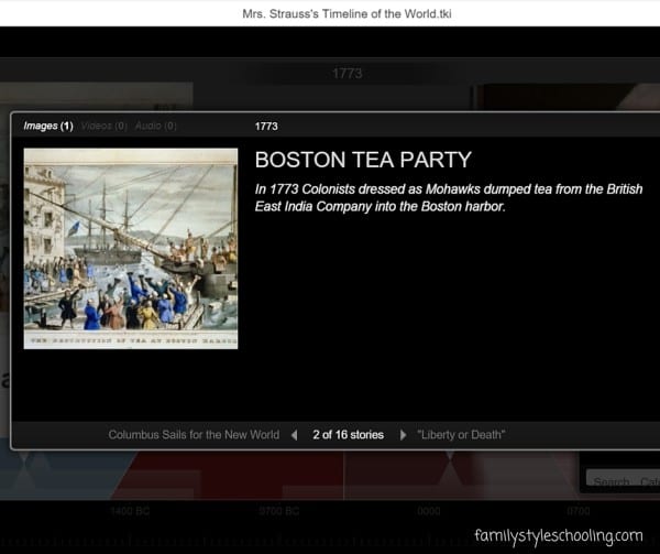 Tiki-Toki Digital Timeline Maker - Family Style Schooling