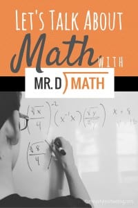 Let's Talk About Math with Mr. D - Family Style Schooling