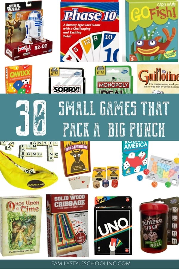 30 Small Games that Pack a Big Punch - Family Style Schooling
