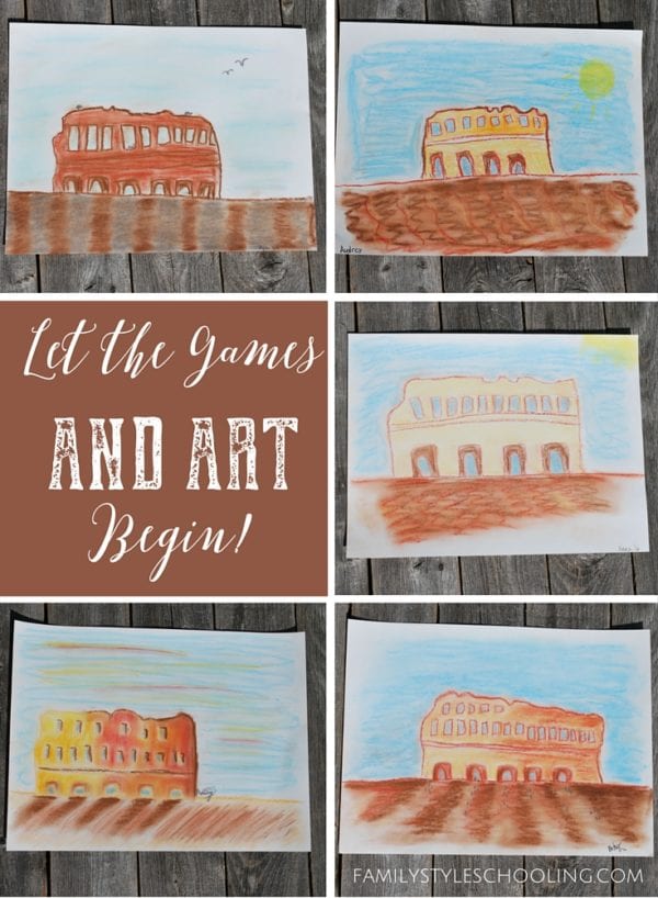 Let the Games (and Art) Begin!! - Family Style Schooling