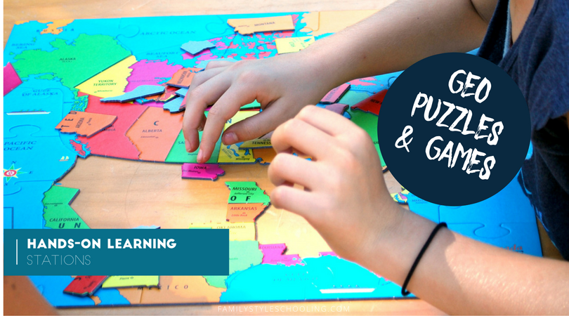 31+ Days of Hands-On Learning Stations - Family Style Schooling