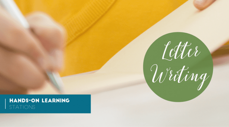 Letter Writing: Hands-On Learning Stations - Family Style Schooling