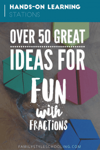 Fun With Fractions: Hands-On Learning Stations - Family Style Schooling