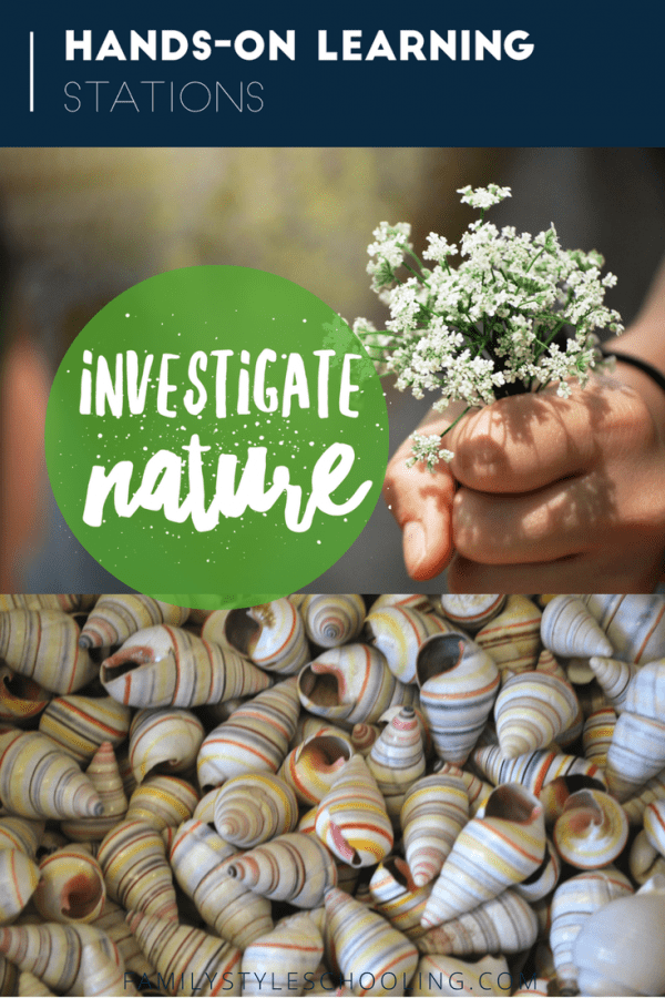 Investigate Nature: Hands-On Learning Stations - Family Style Schooling