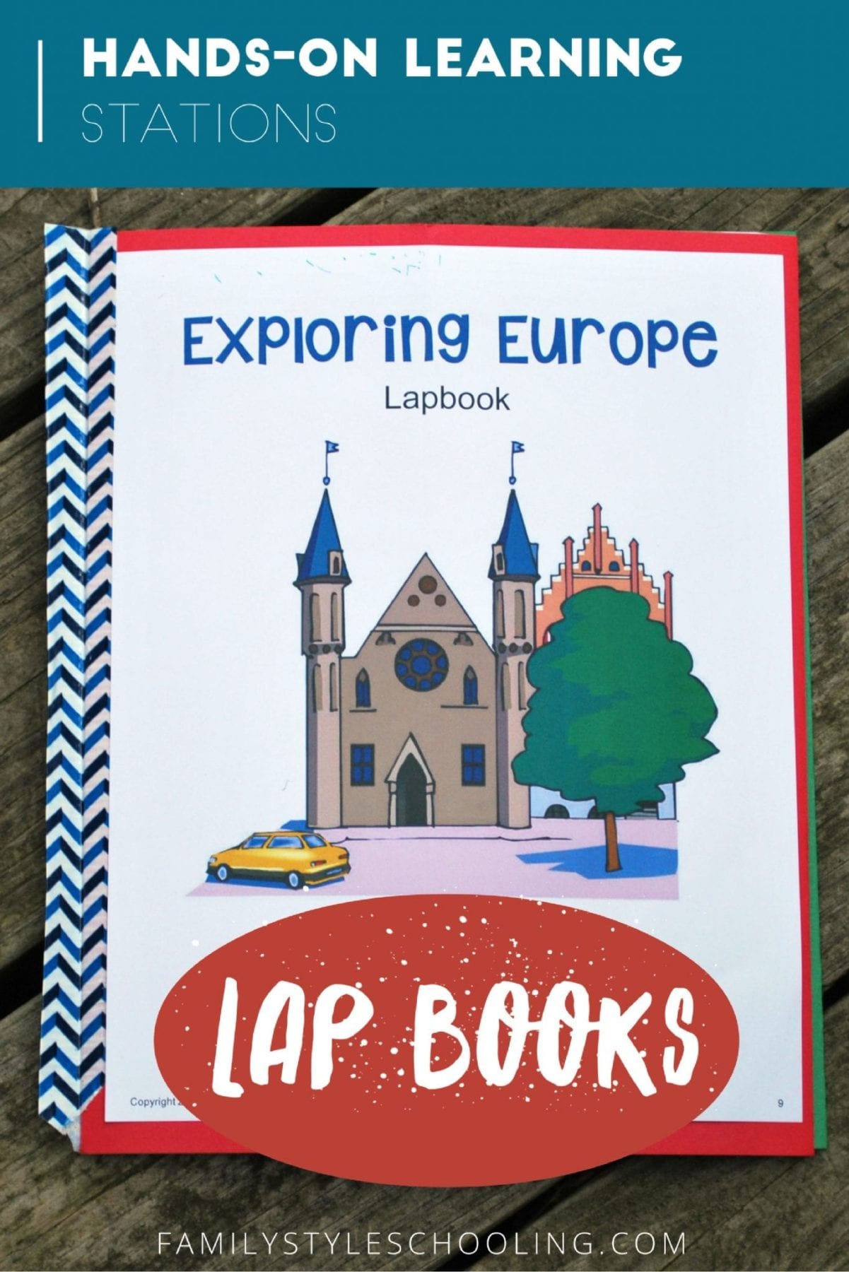 Geography Lap Books: Hands-On Learning Stations