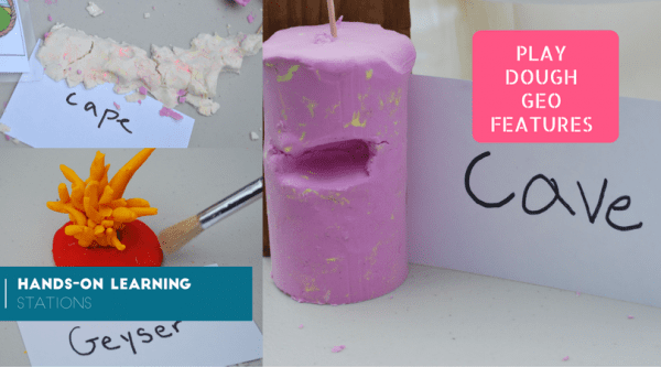 Play Dough Geography Features: Hands-On Learning Stations - Family ...