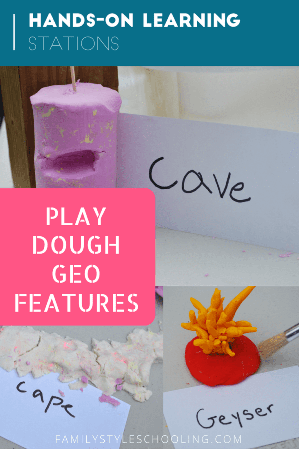 Play Dough Geography Features: Hands-On Learning Stations - Family ...