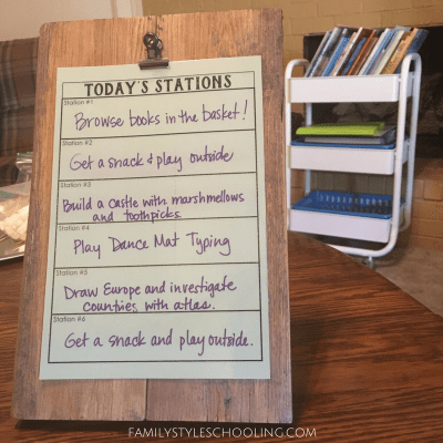 31+ Days of Hands-On Learning Stations - Family Style Schooling