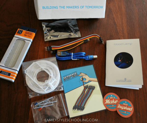 Hands on Electronics Training with Creation Crate - Family Style Schooling