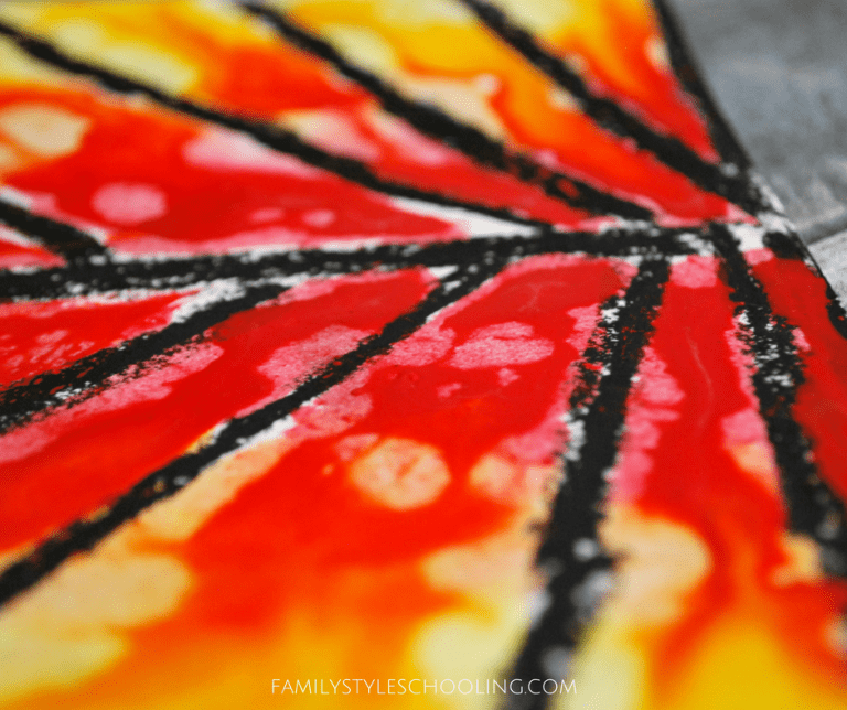 10 Fantastic Abstract Art Projects for Fall - Family Style Schooling
