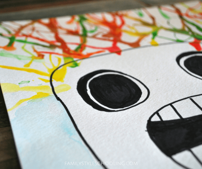 10 Fantastic Abstract Art Projects for Fall - Family Style Schooling