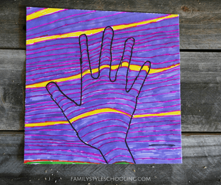 10 Fantastic Abstract Art Projects for Fall - Family Style Schooling