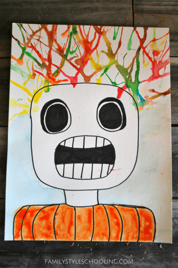 10 Fantastic Abstract Art Projects for Fall - Family Style Schooling