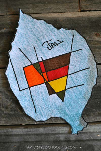 10 Fantastic Abstract Art Projects for Fall - Family Style Schooling