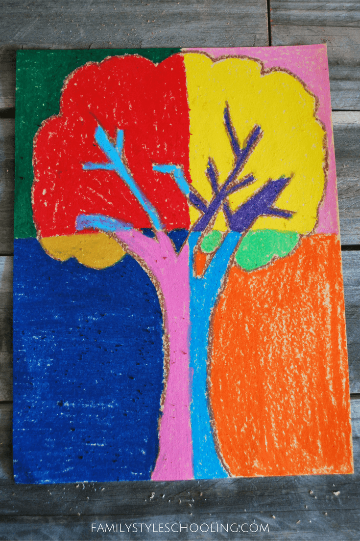 10 Fantastic Abstract Art Projects for Fall - Family Style Schooling
