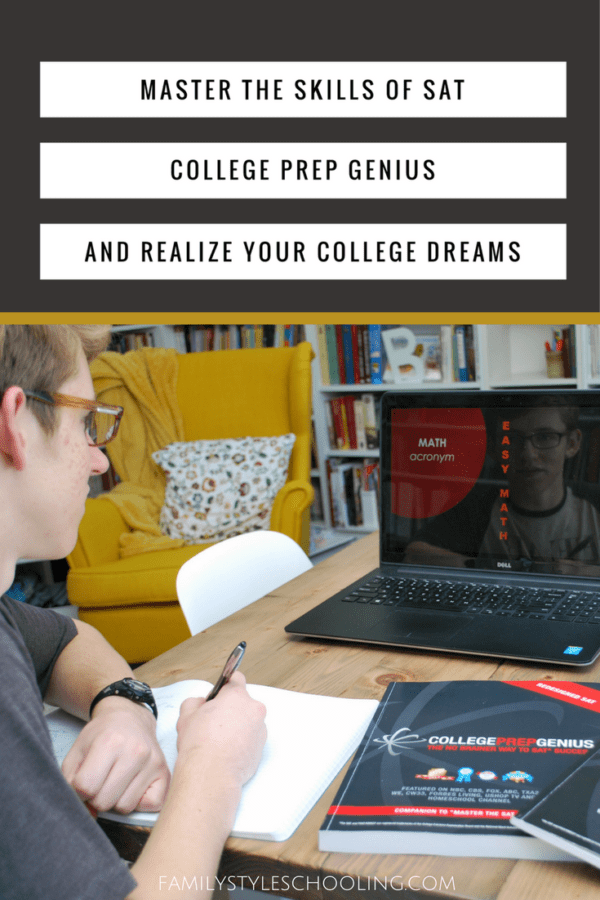 Master The Skills Of SAT College Prep Genius And Realize Your College ...