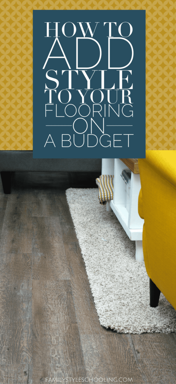 DIY Vinyl Plank Flooring - Family Style Schooling Blog
