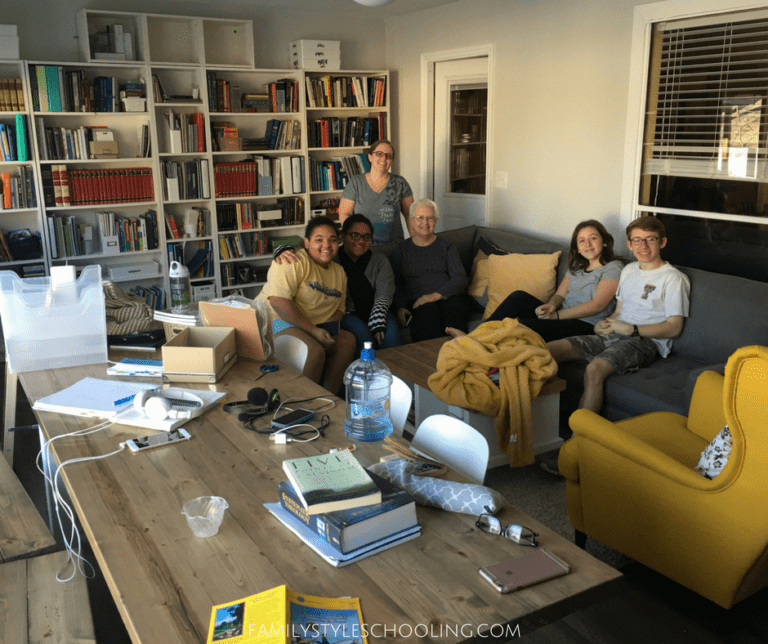 My Home Library - The Big Reveal - Family Style Schooling