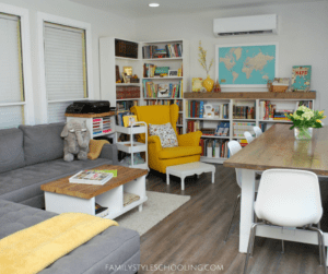 My Home Library - The Big Reveal - Family Style Schooling