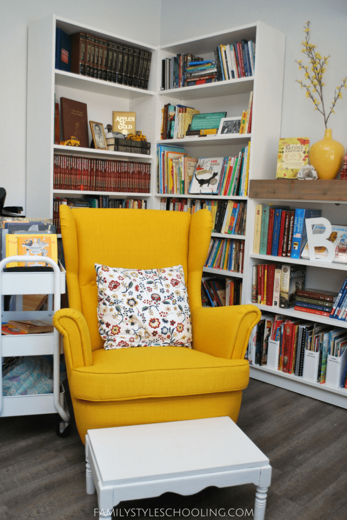 My Home Library - The Big Reveal - Family Style Schooling