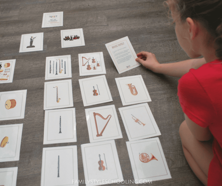 A Super Simple Way to Learn About Instruments - Family Style Schooling