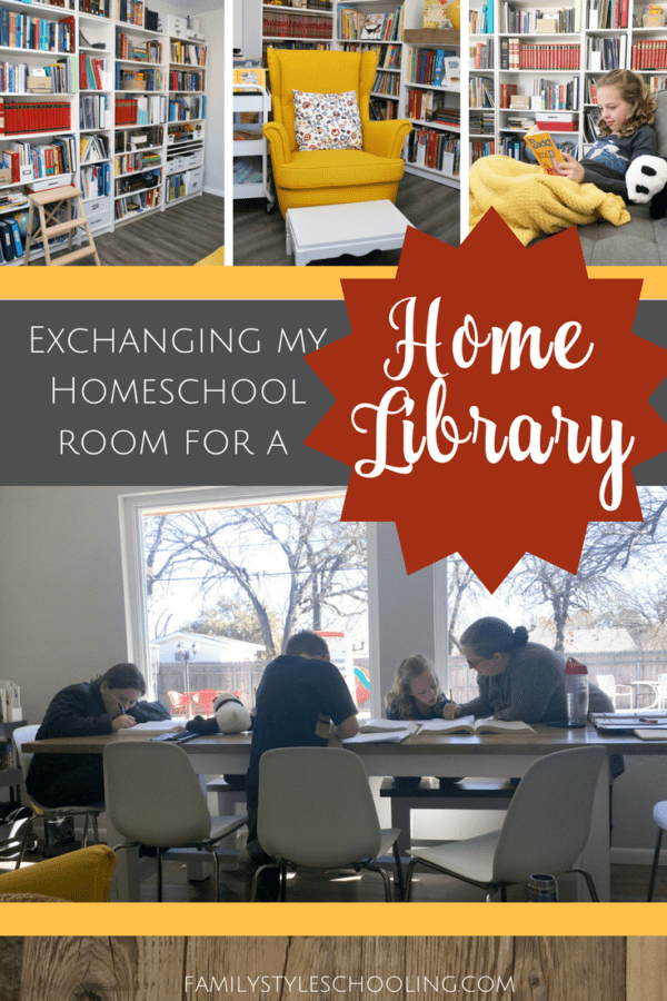 My Home Library - The Big Reveal - Family Style Schooling