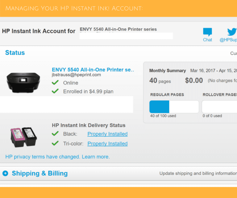 What Is HP Instant Ink! and How Does It Work? - Family Style Schooling