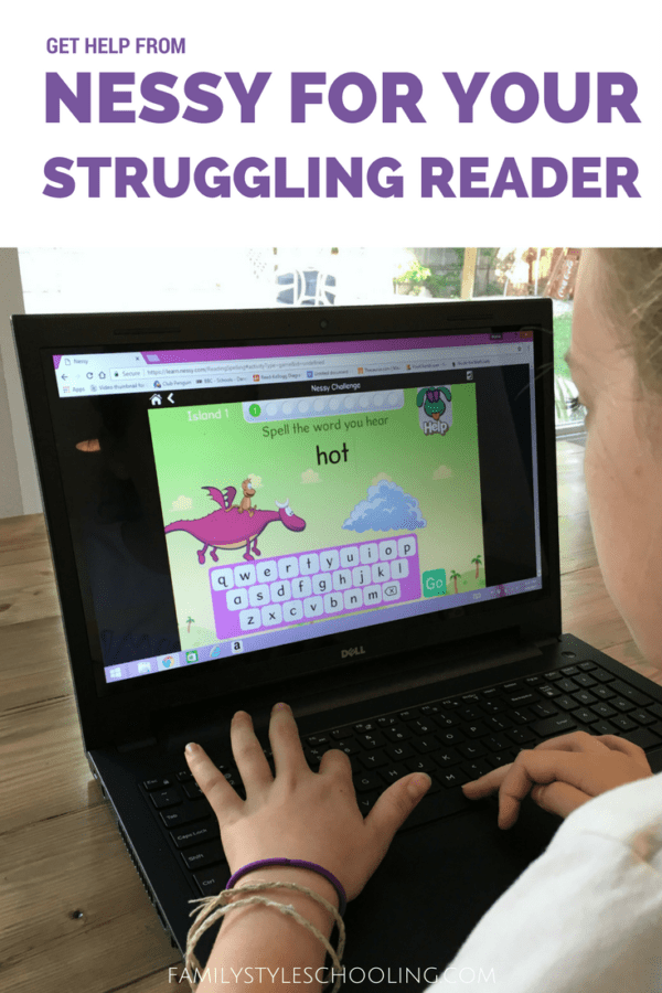 Get Help From Nessy For Your Struggling Reader - Family Style Schooling