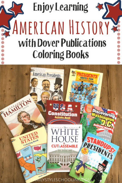 Enjoy Learning American History with Dover Publications Coloring Books ...