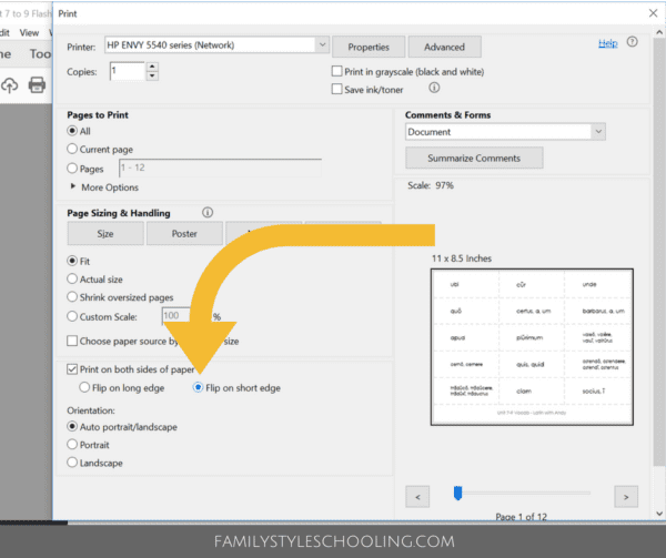 Henle's 1st Year Latin Vocabulary Keyring Flashcards