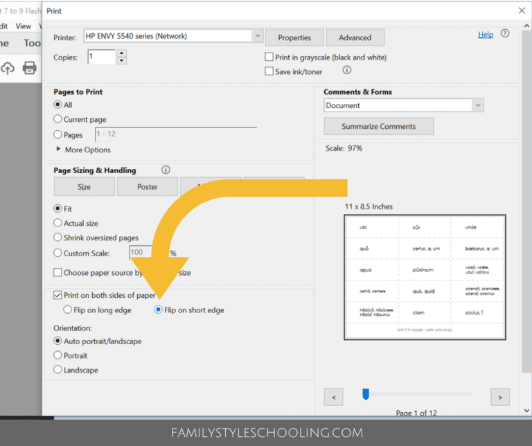 Henle's 1st Year Latin Vocabulary Keyring Flashcards