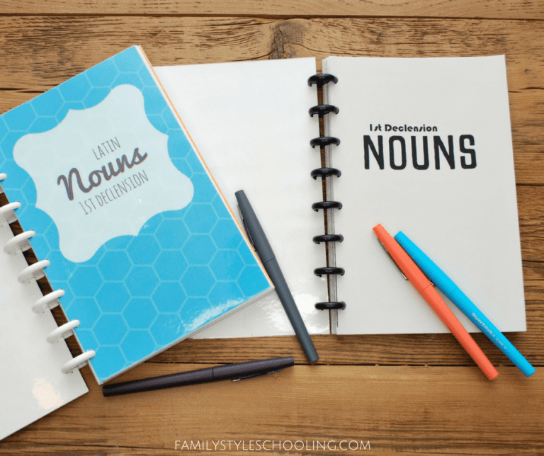 How to Create a Personal Latin Dictionary - Family Style Schooling