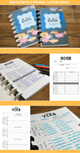 How to Create a Personal Latin Dictionary - Family Style Schooling