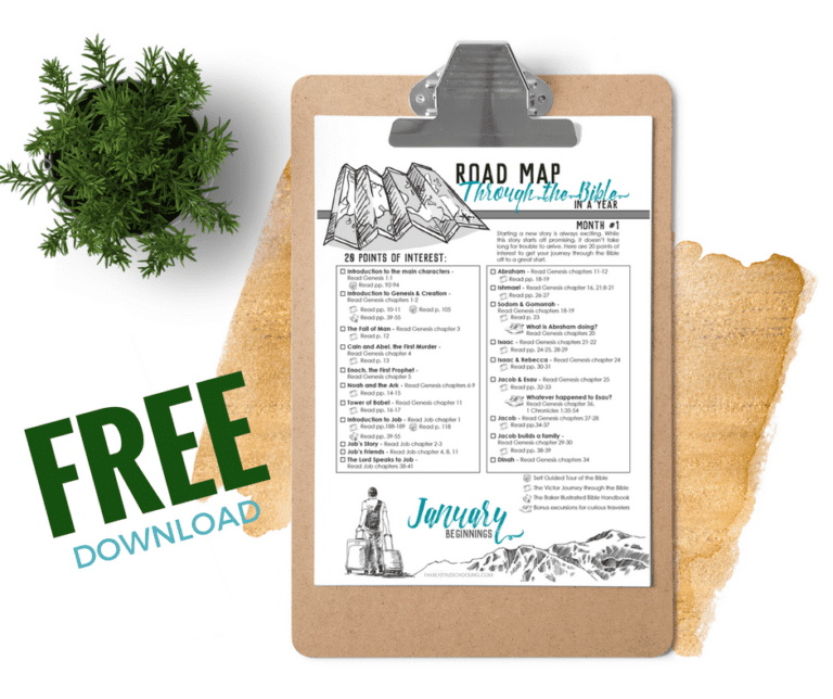 A Modified Plan to Read MOST of the Bible in A Year - Family Style ...