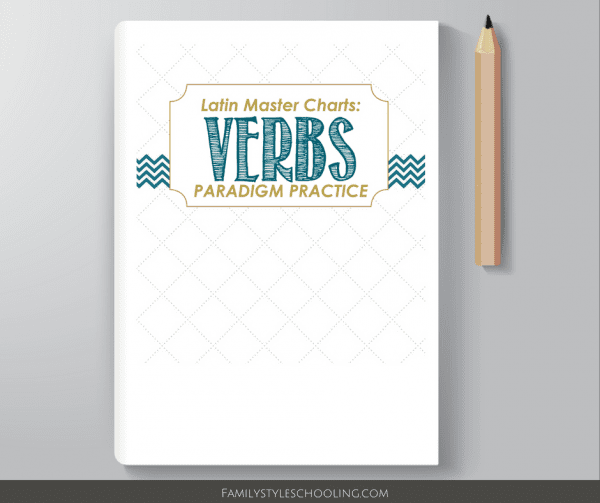 Latin Declensions & Conjugations Mastery Charts - Family Style Schooling