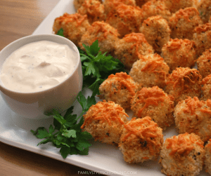 Loaded Mashed Potato Poppers with Stella Cheese