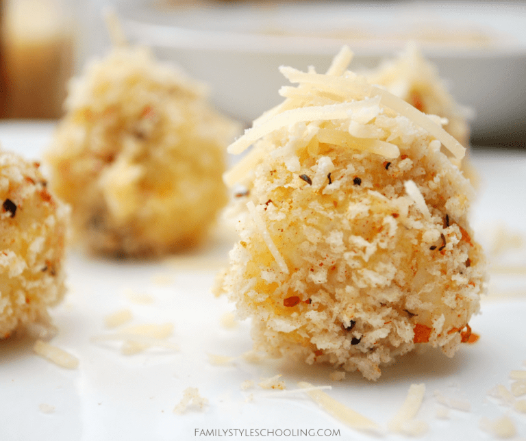Loaded Mashed Potato Poppers with Stella Cheese