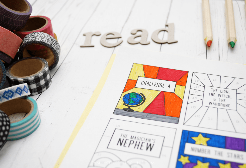 Free Summer Reading Tracker for CC Students - Family Style Schooling