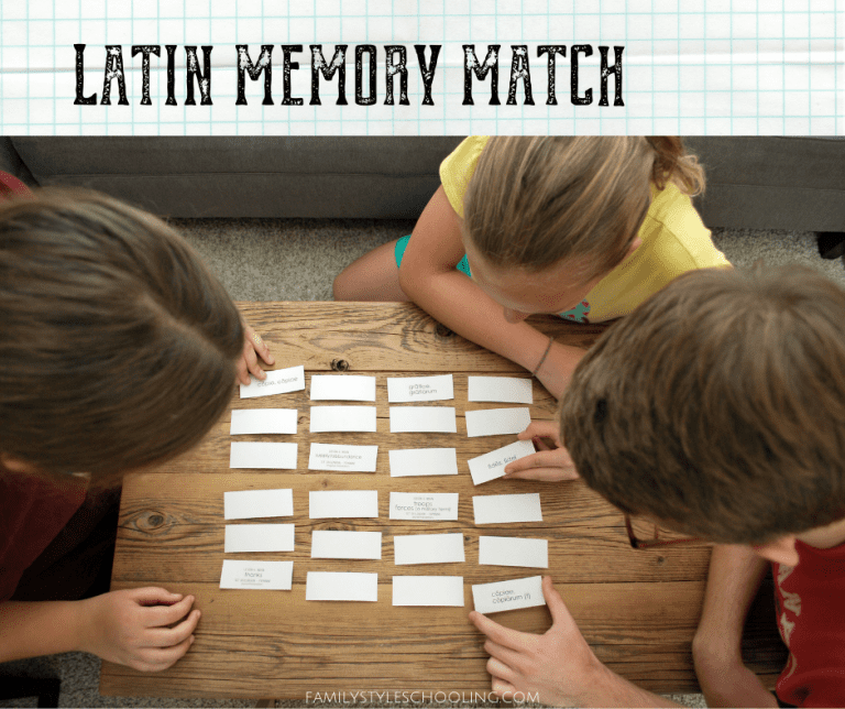 10 Ways to Practice Latin Vocabulary - Family Style Schooling