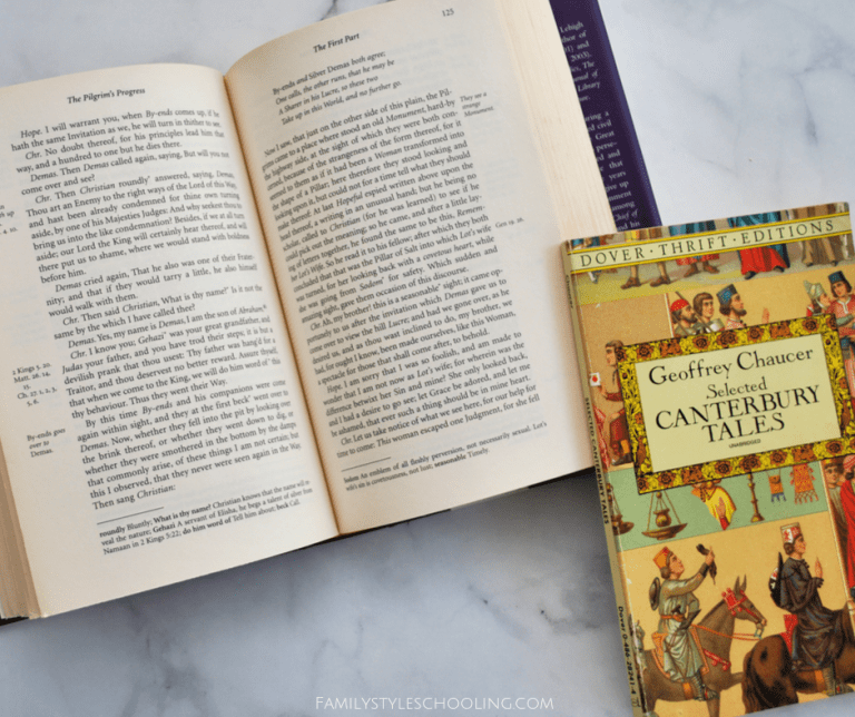 Strengthen Your Reading Muscles with the Classics - Family Style Schooling