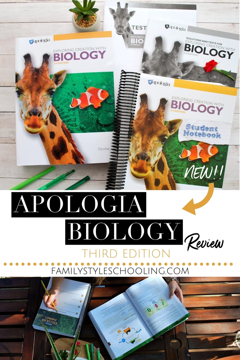 New Apologia Biology 3rd Edition Review - Family Style Schooling
